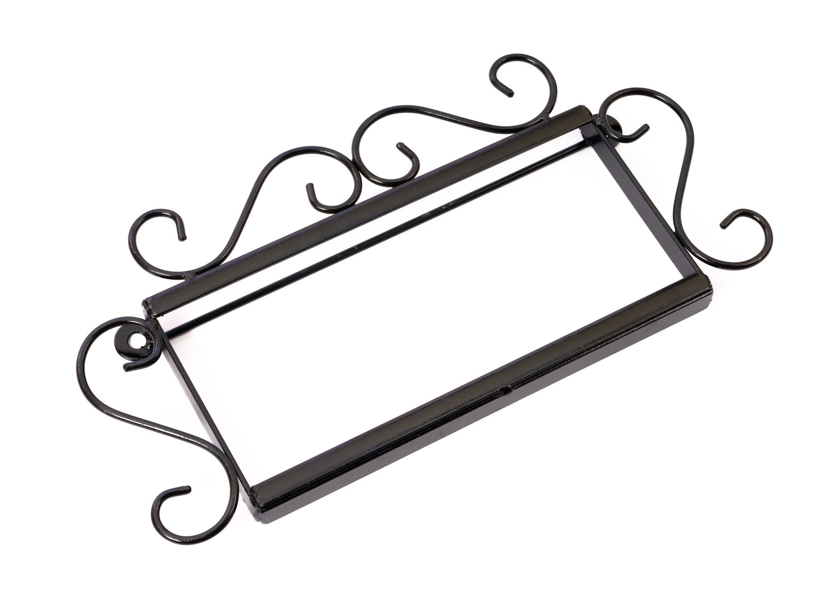 Address Tile Metal Frame - Wrought Iron - Black - MULTIPLE SIZES ...