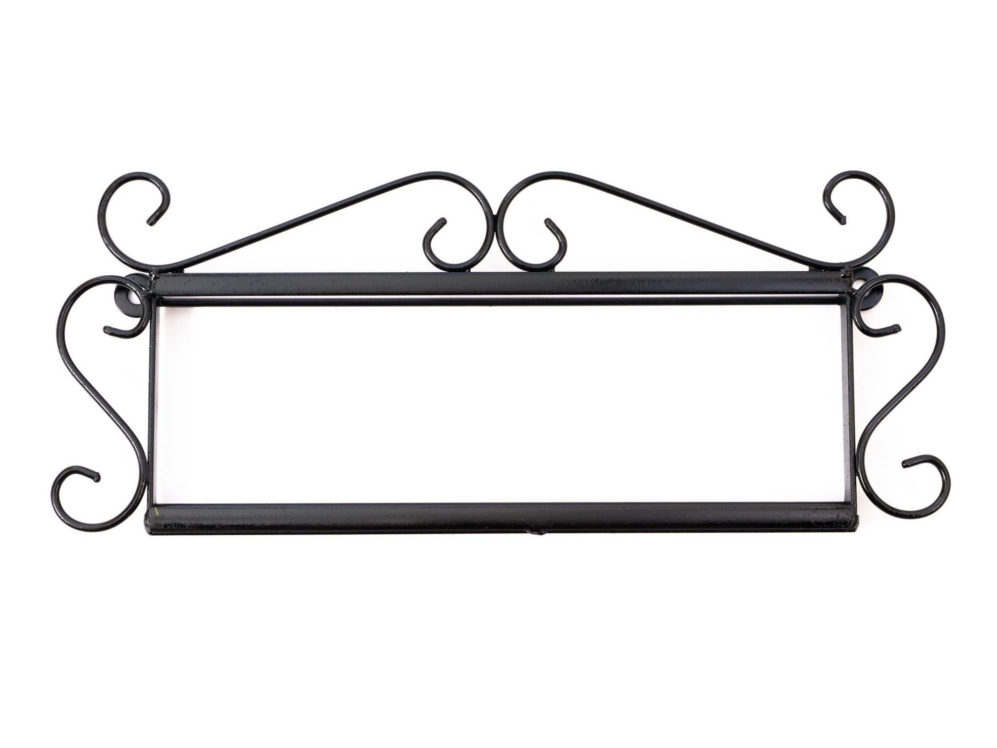 Address Tile Metal Frame - Wrought Iron - Black - MULTIPLE SIZES ...